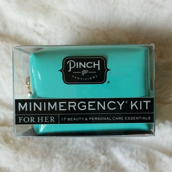 Pinch Mergency Kit | Other | Pinch Minimergency Kit Rare Tiffany Blue ...